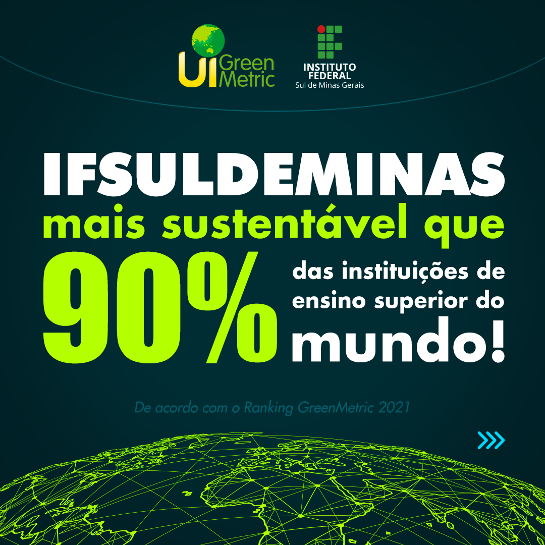 UI GreenMetric 2021 - IFSULDEMINAS